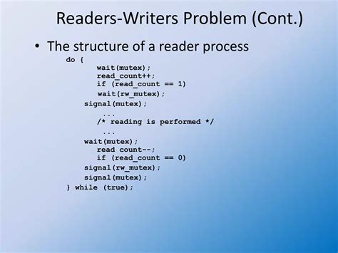 Operating System 25 Classical Problems Of Synchronization Pptx
