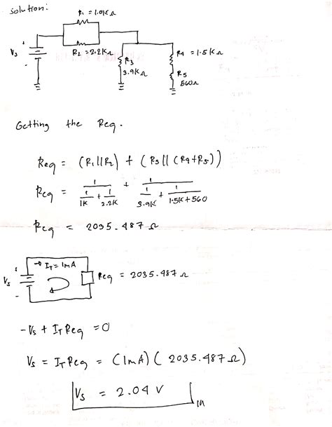 [solved] what is the source voltage vs in the circuit of fig 7 23