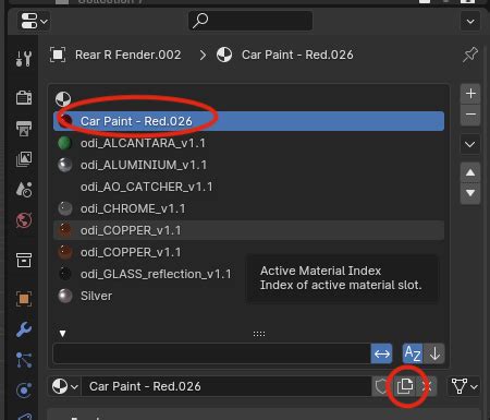 Error Duplicating Material Just Creates A New Name Blender Stack Exchange