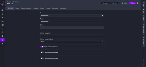 Namespace Management
