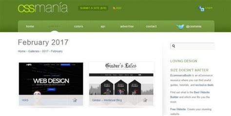 Amazing CSS Web Design Galleries Onextrapixel