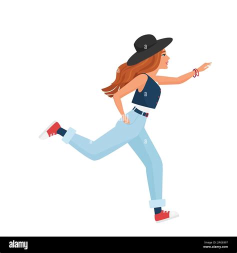 Hipster Girl Vector