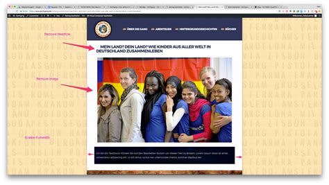 blog full width visual composer row content remove headline