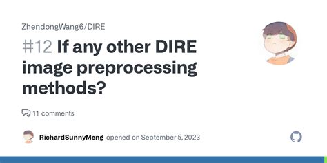 If Any Other Dire Image Preprocessing Methods · Issue 12 · Zhendongwang6 Dire · Github