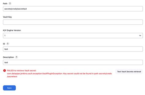 Unable To Get Credentials From Vault In Jenkins Using Jenkins Jenkins