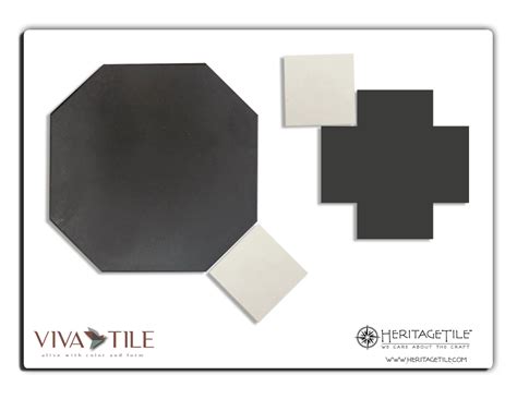 Dot Patterns Octagon And Cross Viva Tile Geometrics Viva Tile