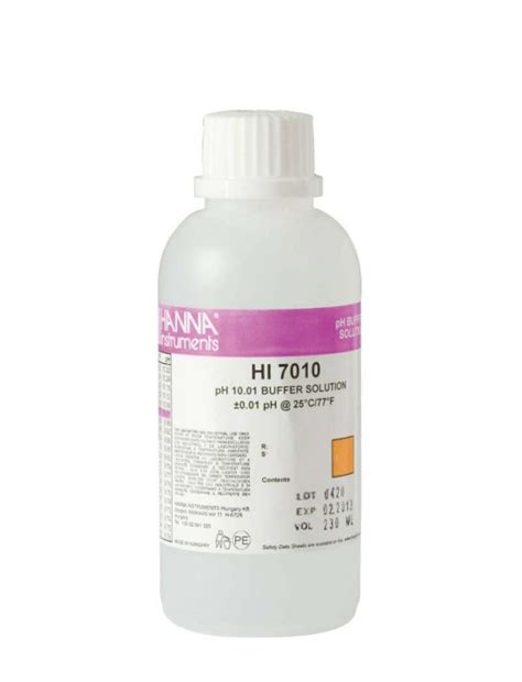 Promo Hi7010m Ph 10 Buffer Solution Cairan Kalibrasi Hanna Hi 7010 M