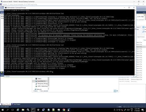 migration to sonarqube 10 1 0 73491 failed sonarqube server