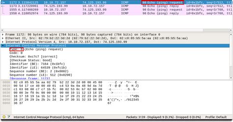 Analyzing Icmp Traffic With Wireshark — Mcsi Library