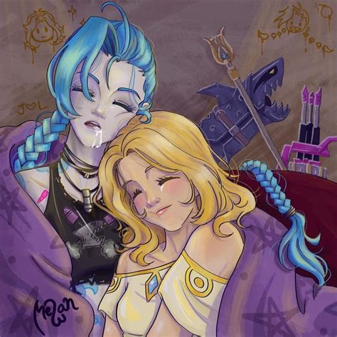 Jinx And Lux Melanie Fernandes On Artstation At Artstation