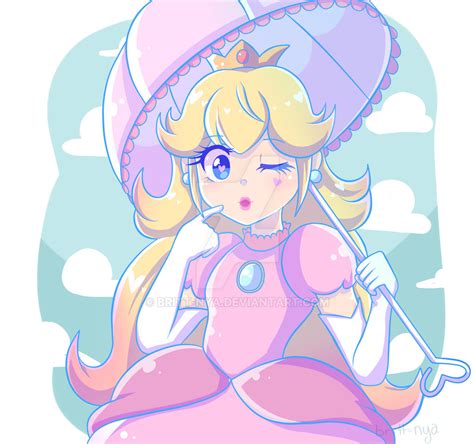 Princess Peach By Britt Nya On Deviantart