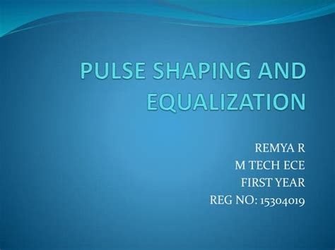 Equalization Pptx