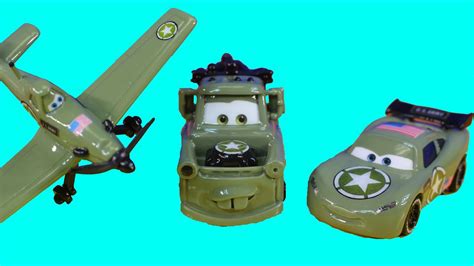 Army Car Lightning Mcqueen Army Mater Go On Mission With Planes Dusty