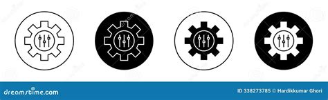 Mass Customization Icon Vector Illustration 338273780