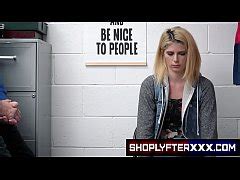 Robber Bandit In Supermarket Checkout Madison Haze Fucks The Security Guard To Get Free Xxx