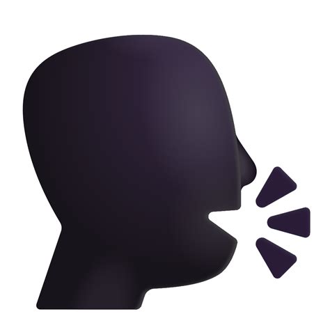 🗣️ Speaking Head Emoji