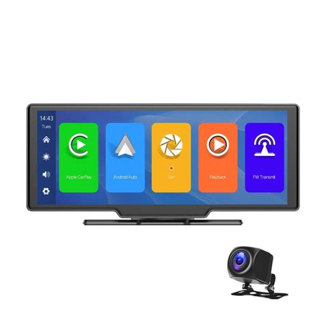 Car Inch Portable Wireless CarPlay Display Android Auto Mobile Phone Screen