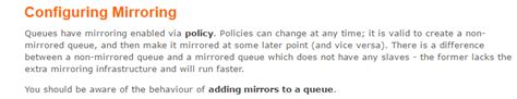 rabbitmq 集群之镜像同步 rabbitmq镜像集群节点挂了 csdn博客