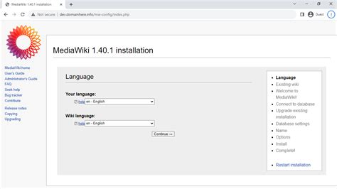 installing mediawiki on ubuntu 23 10 the crowncloud blog