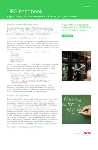 Apc Ups System At Best Price In Guwahati ID