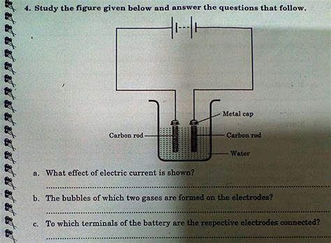 4 Study The Figure Given Below And Answer The Questions That Follow A