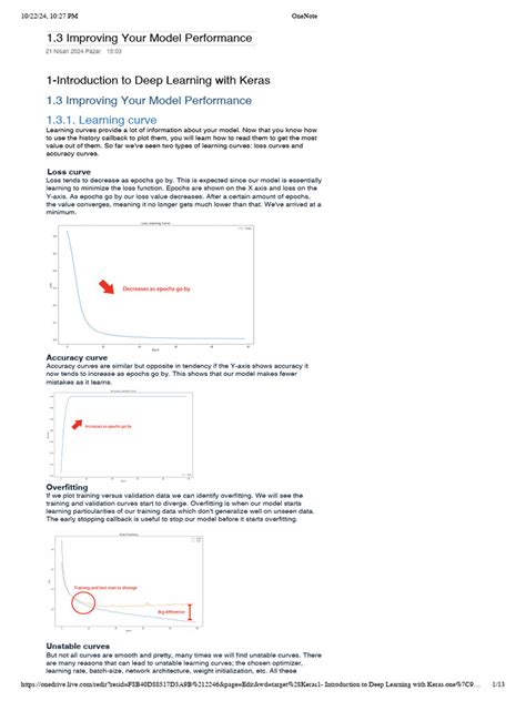 keras1 1 3 improving your model performance pdf artificial neural