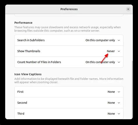 Disable Thumbnail Images All Or Specific In Ubuntu 2204linux Mint 21 Fostips