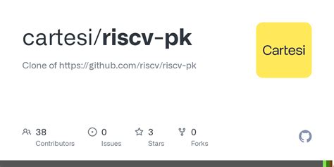 github cartesi riscv pk clone of riscv riscv pk
