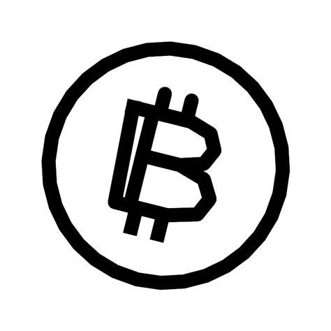 Bitcoin Circle Vector SVG Icon SVG Repo