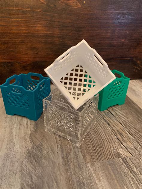 Mini Milk Crates — Sar Unique Embellishments Geared For Unique Projects