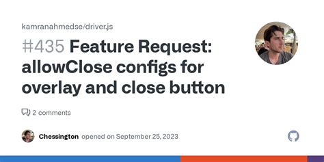 Feature Request Allowclose Configs For Overlay And Close Button · Issue 435 · Kamranahmedse