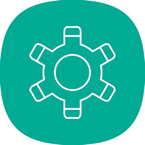 Setting Line Curve Icon Vector Art At Vecteezy