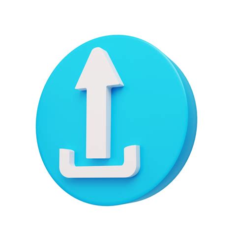 Download App Icon Save Button Upload File Application Document Icon 3d