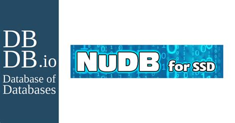 NuDB Database Of Databases