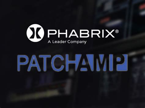 PHABRIX Qx Enables 12G SDI Testing For US SI PatchAmp Leader And PHABRIX Video Test And