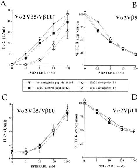 Engagement Of One TCR With Antagonist Peptides Does Not Inhibit The Download Scientific Diagram