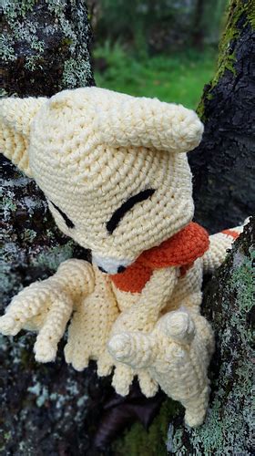 Ravelry Pokemon Abra Pattern By Janelle Highland