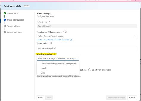 auto indexing issue in azure ai foundry playground microsoft qanda