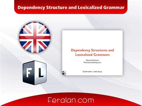 دانلود کتاب Dependency Structure And Lexicalized Grammar فرالن