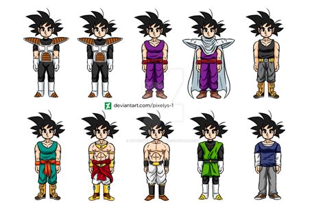 Goku Clothes V2 By Anthonyravallot On Deviantart
