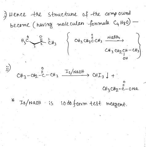 [Solved] aldehydes and ketones | Course Hero