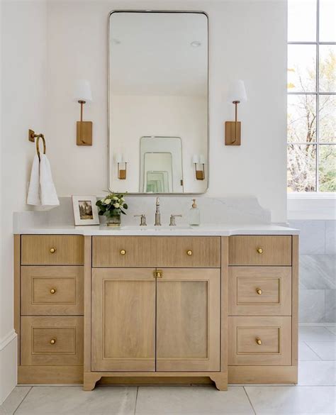 Wood Bathroom Cabinets Oak Bathroom Vanity Bathroom Remodel Master