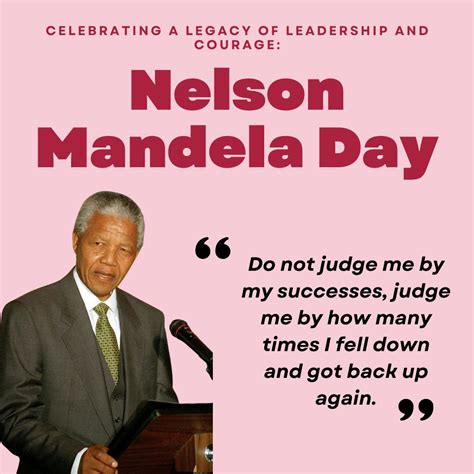 Nelsonmandeladay Leadership Courage Inspiration Casadeconfidence