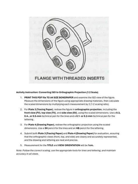 Orthographic Projection Drawing Guide Pdf