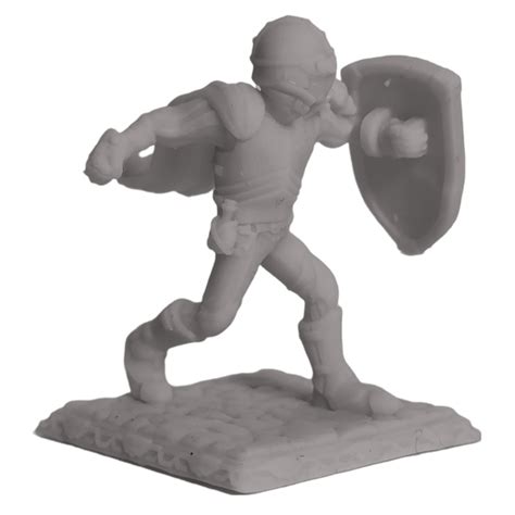 Stl File Human Fighter Shield 🛡️ ・3d Print Object To Download・cults