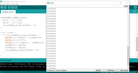 Struggling To Maintain A Fixed Sampling Rate I2c Pressure Sensor Page 3 Sensors Arduino