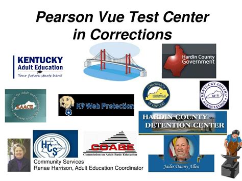 PPT Pearson Vue Test Center In Corrections PowerPoint Presentation Free Download ID 1583787