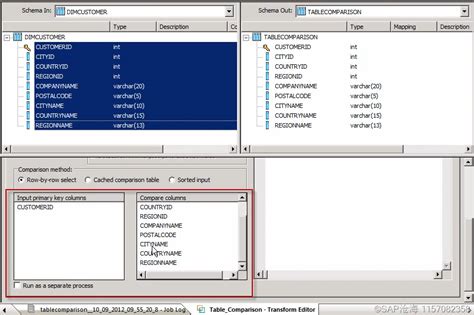 [step by step]在sap business objects data services中使用table comparison
