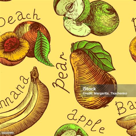 연속무늬 과일 도면 가정 주방에 대한 스톡 벡터 아트 및 기타 이미지 가정 주방 가정의 방 감귤 Istock