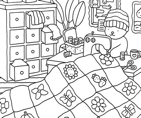 Desenhos Estilo Bobbie Goods Para Colorir Imprimir Pdf